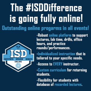 Institute for Speech and Debate